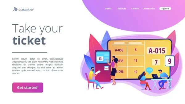 100,000 Queue management system Vector Images | Depositphotos