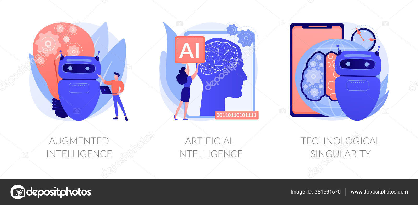 Technological growth vector concept metaphors. Stock Vector by ©VisualGeneration 381561570
