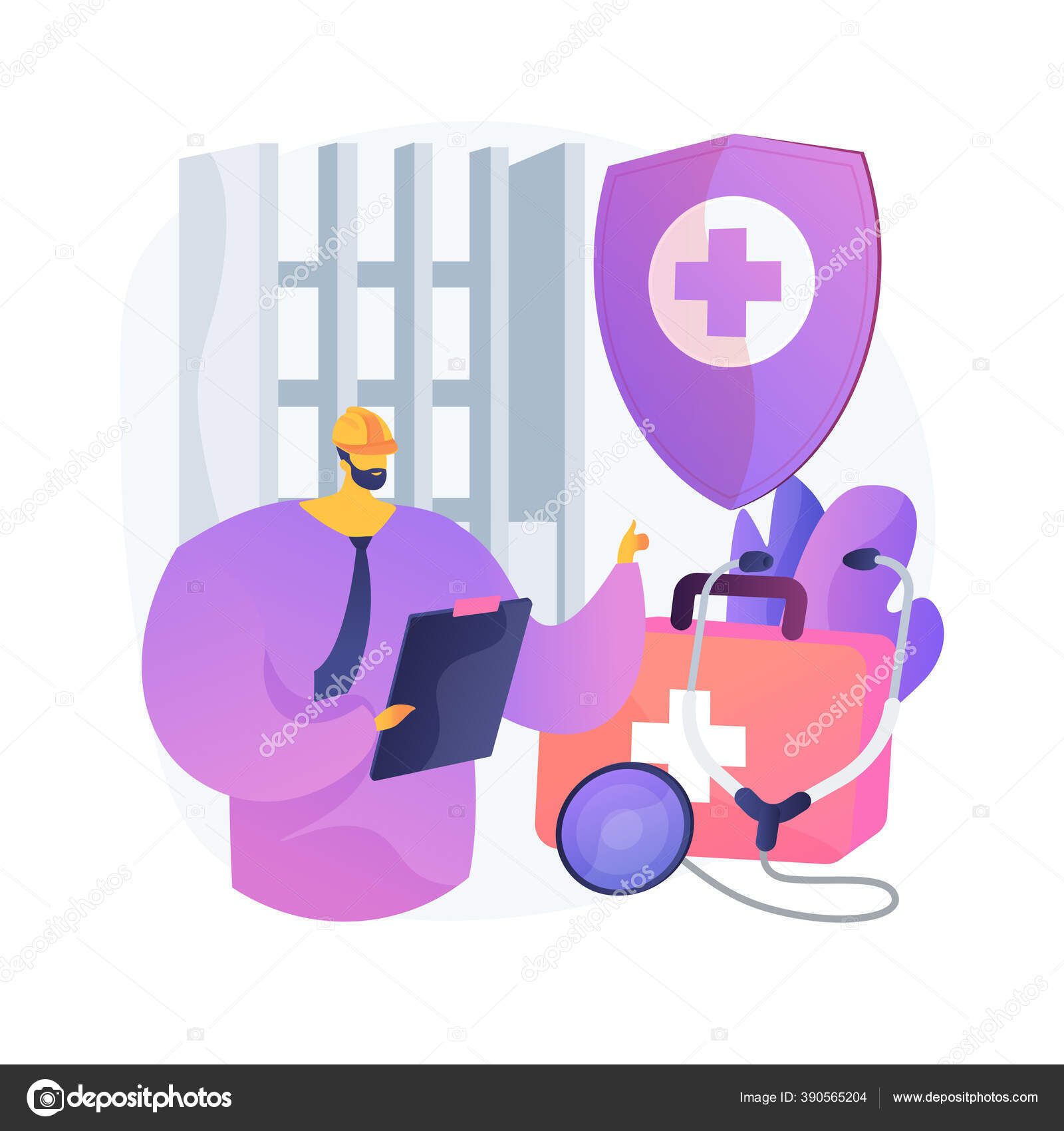 Occupational Health Abstract Concept Vector Illustration Occupational ...