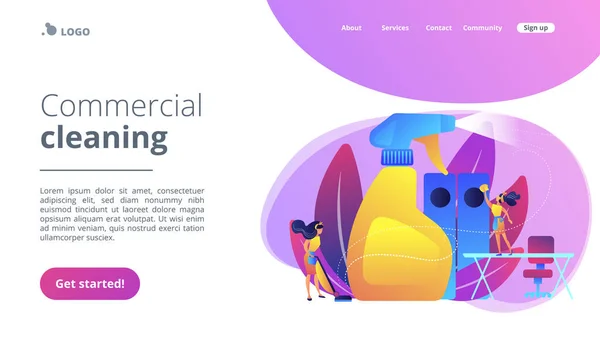 Office cleaning infographic Vector Art Stock Images | Depositphotos