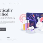 Genetically modified foods landing page concept Stock Vector Image by ©VisualGeneration #302547024