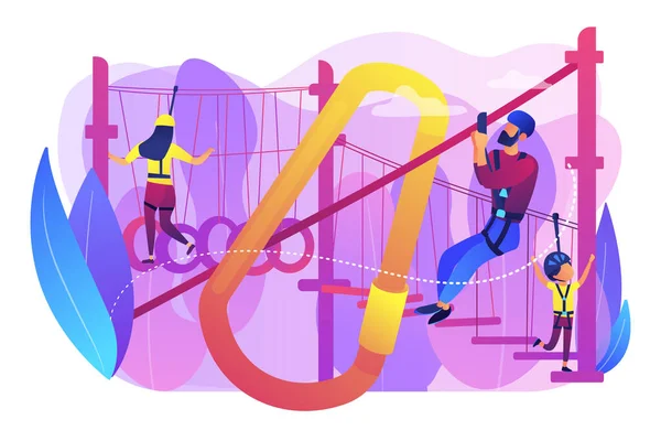 26 High ropes course Vector Images | Depositphotos