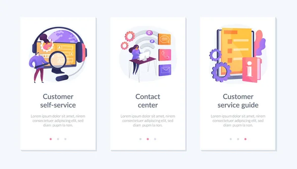 Smartwatch applications use app interface template. Stock Vector by ...