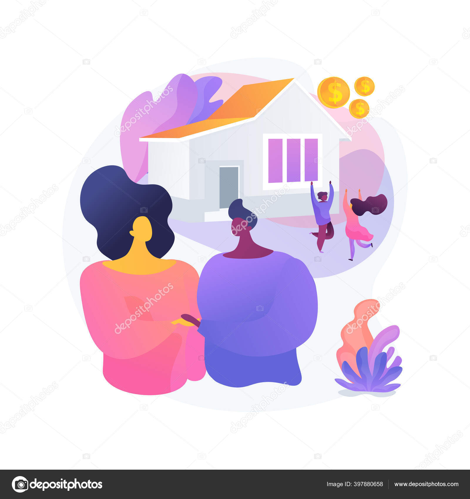 Family planning abstract concept vector illustration. Stock Vector by ...