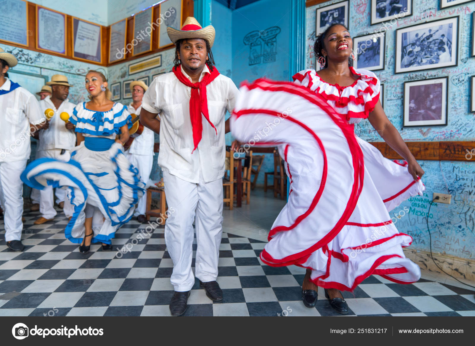 Cuban Dancer Costume