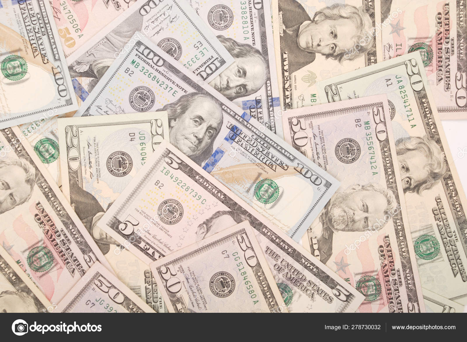 Background from dollar banknotes. Stock Photo by ©akova777 278730032