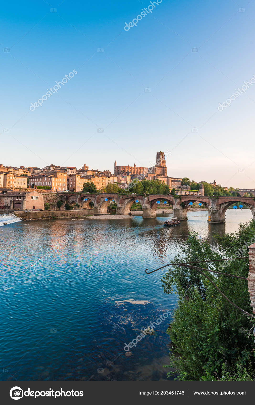 22Nd August 1944 Bridge Tarn River Albi Tarn Region Midi — Stock Photo ...