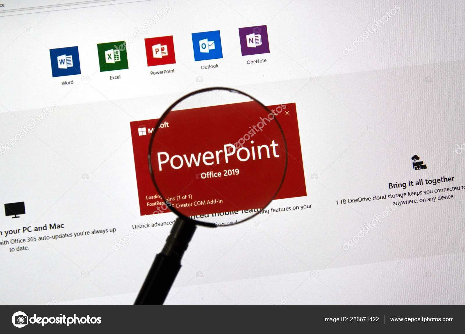 Montreal Canada January 2019 Microsoft Powerpoint 2019 Microsoft Office 2019 — Stock Editorial ...