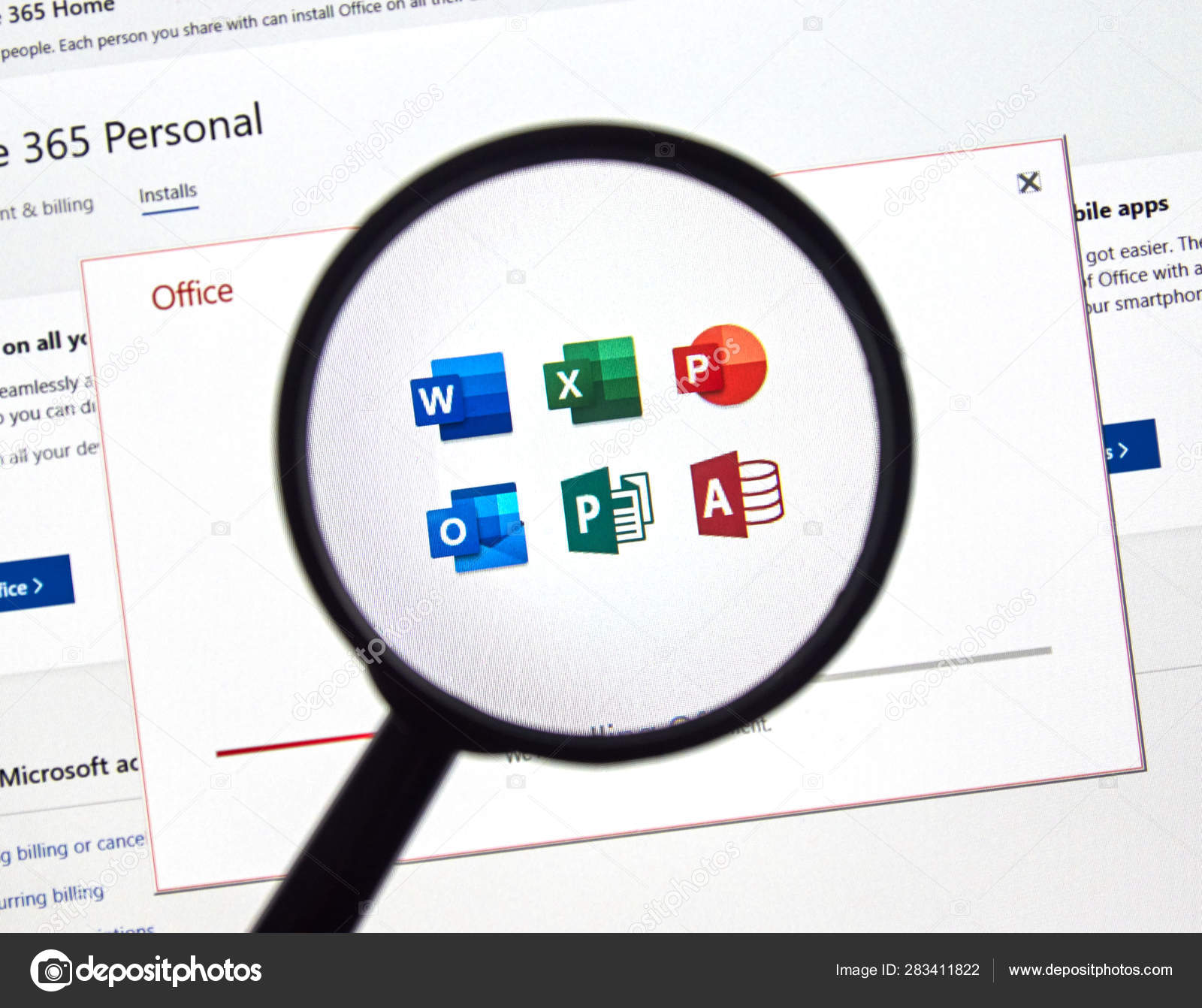 Microsoft office 365 software – Stock Editorial Photo © dennizn #283411822