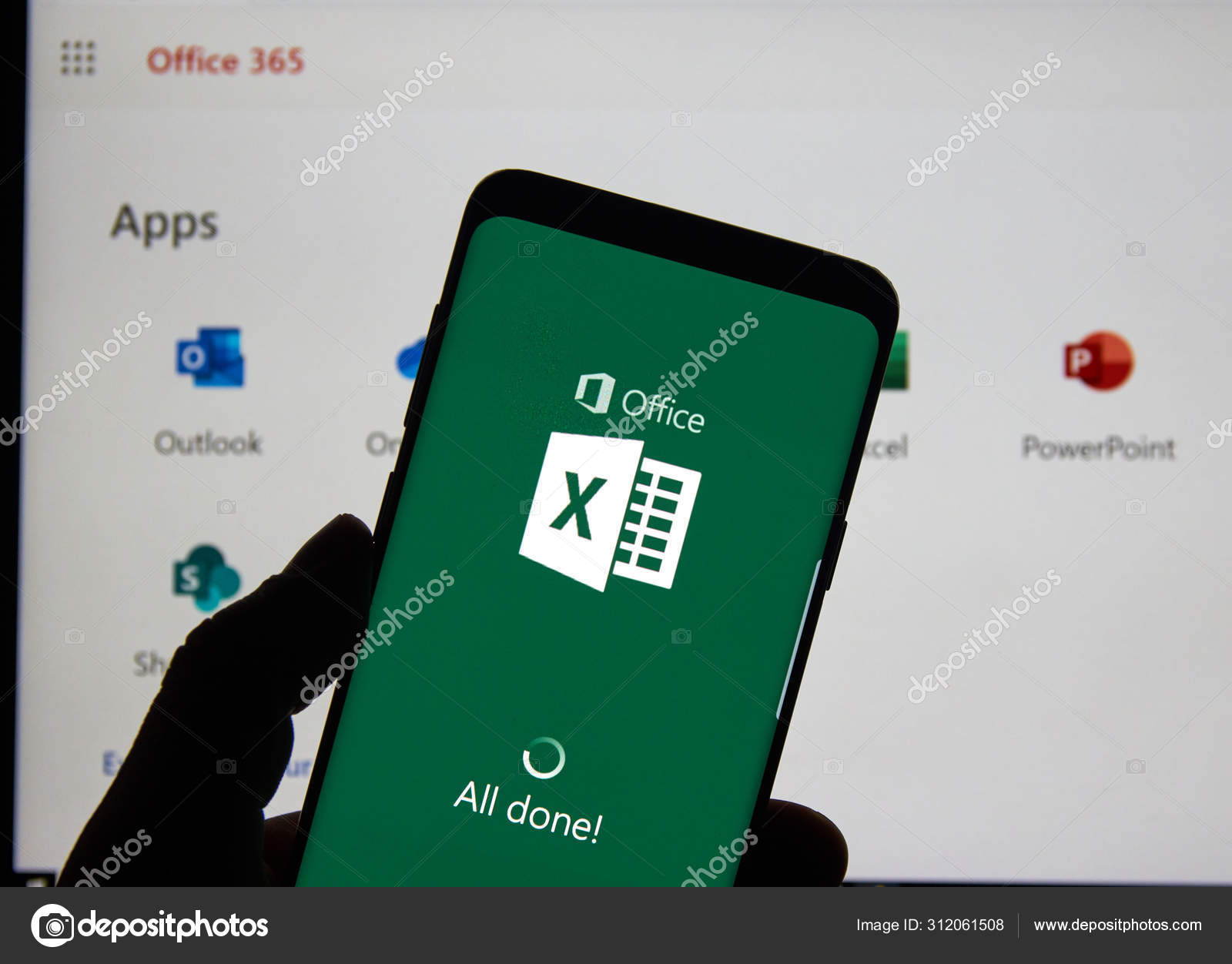Microsoft app and icon — Stock Editorial Photo © dennizn #312061508