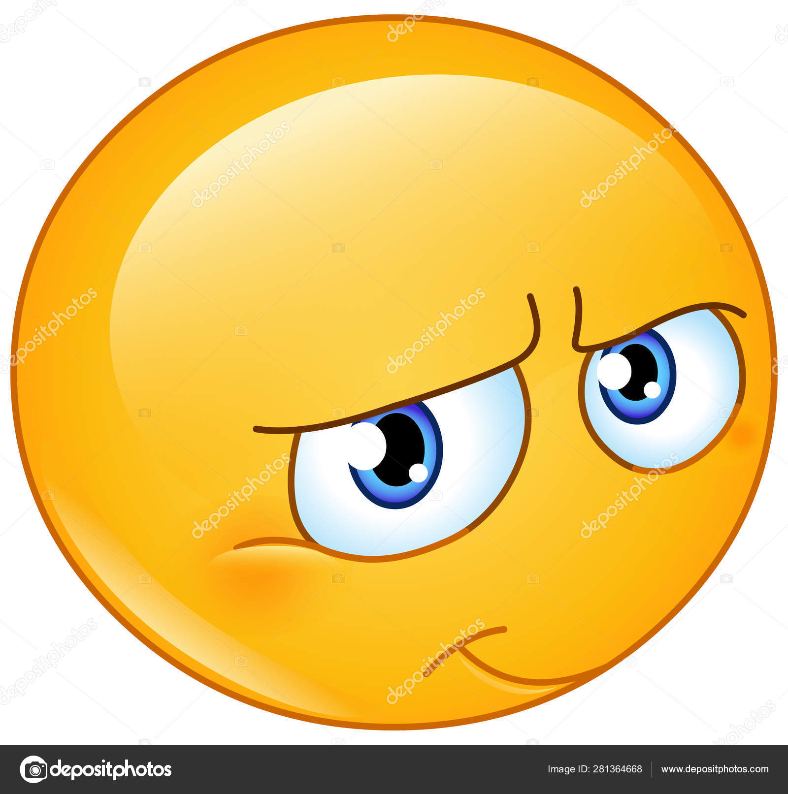 Image vectorielle Timide émoticône souriant par ©yayayoyo - 281364668