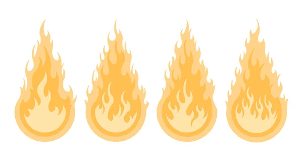 Three fire icon Stock Vector Image by ©Zybr78 #123562478