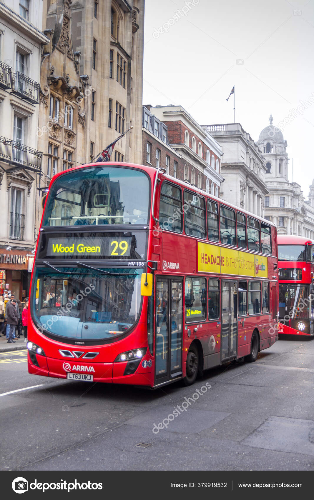Double Decker Bus London England