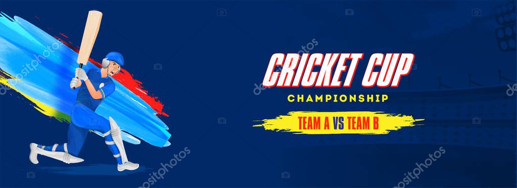 Cricketer pose Vector Art Stock Images | Depositphotos