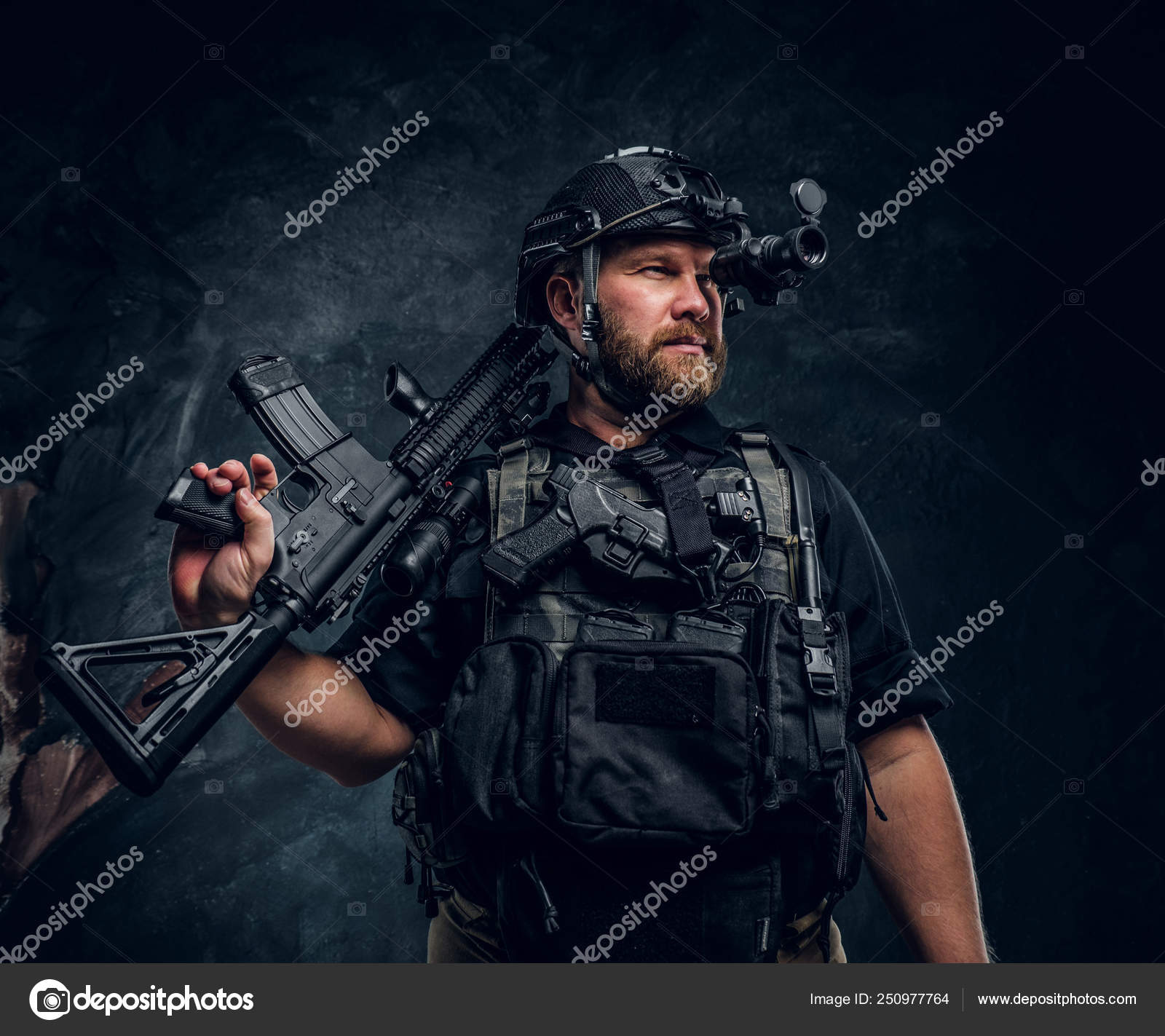 Military Night Vision Gun