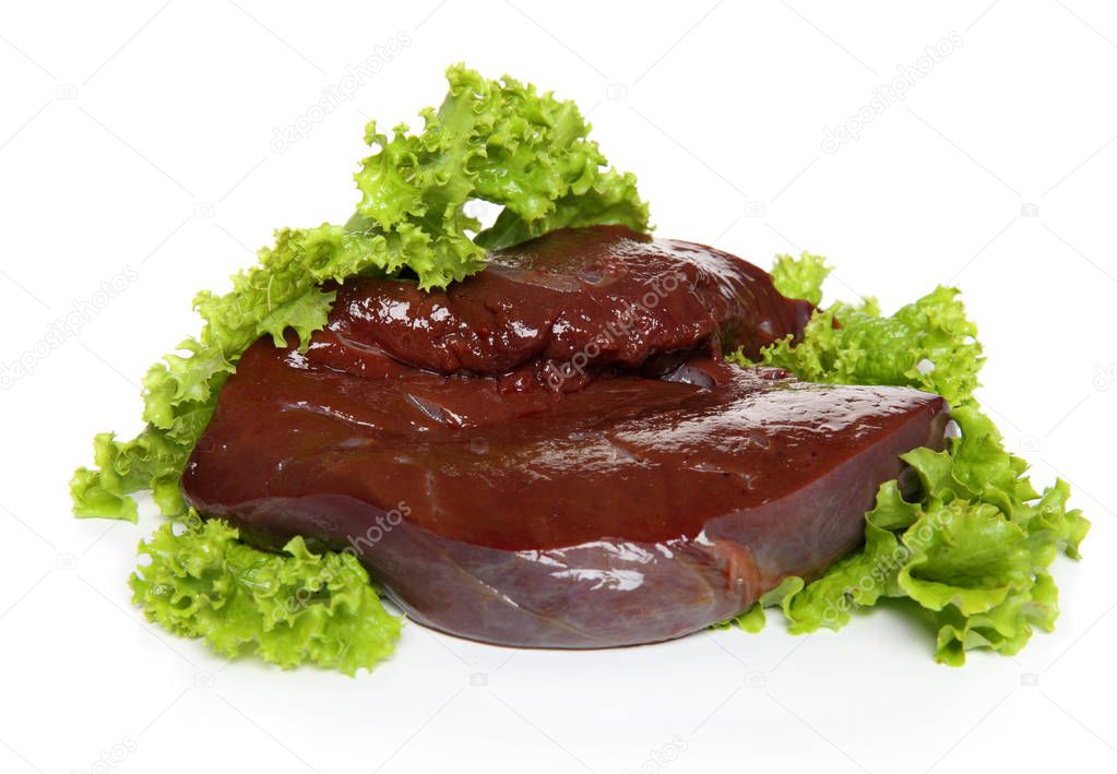 Hígado de res con hoja de col 2023