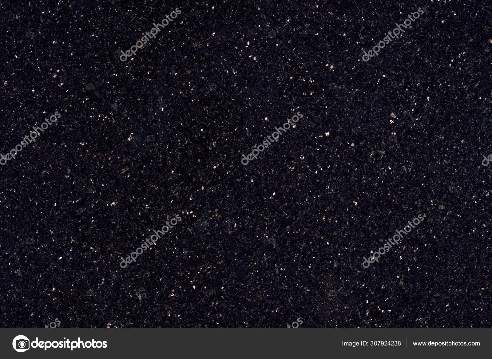 Black Galaxy Granite Texture