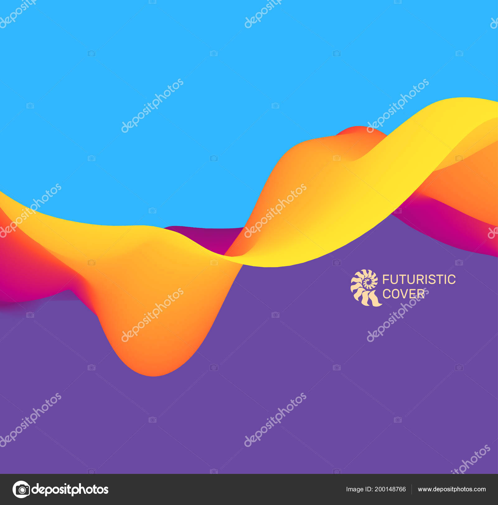 Wavy Background Dynamic Effect Abstract Vector Illustration Stock Vector Image by ©studiom1 ...
