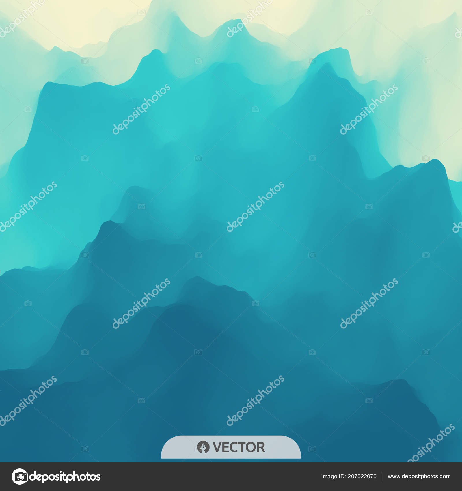 Water Wave Water Surface Nature Background Modern Pattern Vector ...