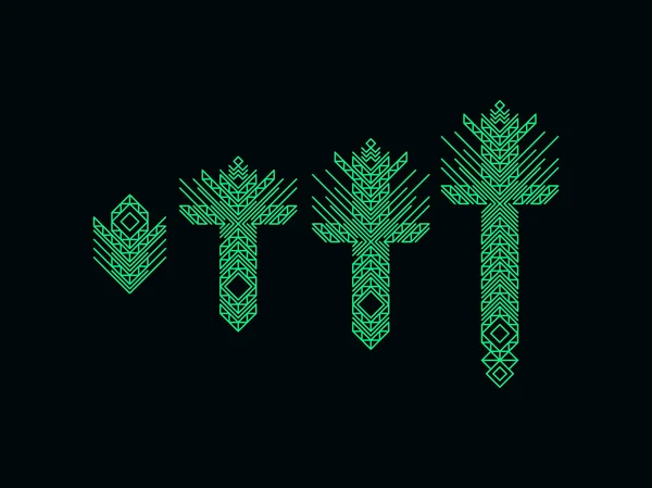 25 Sword divider Vector Images, Sword divider Illustrations | Depositphotos