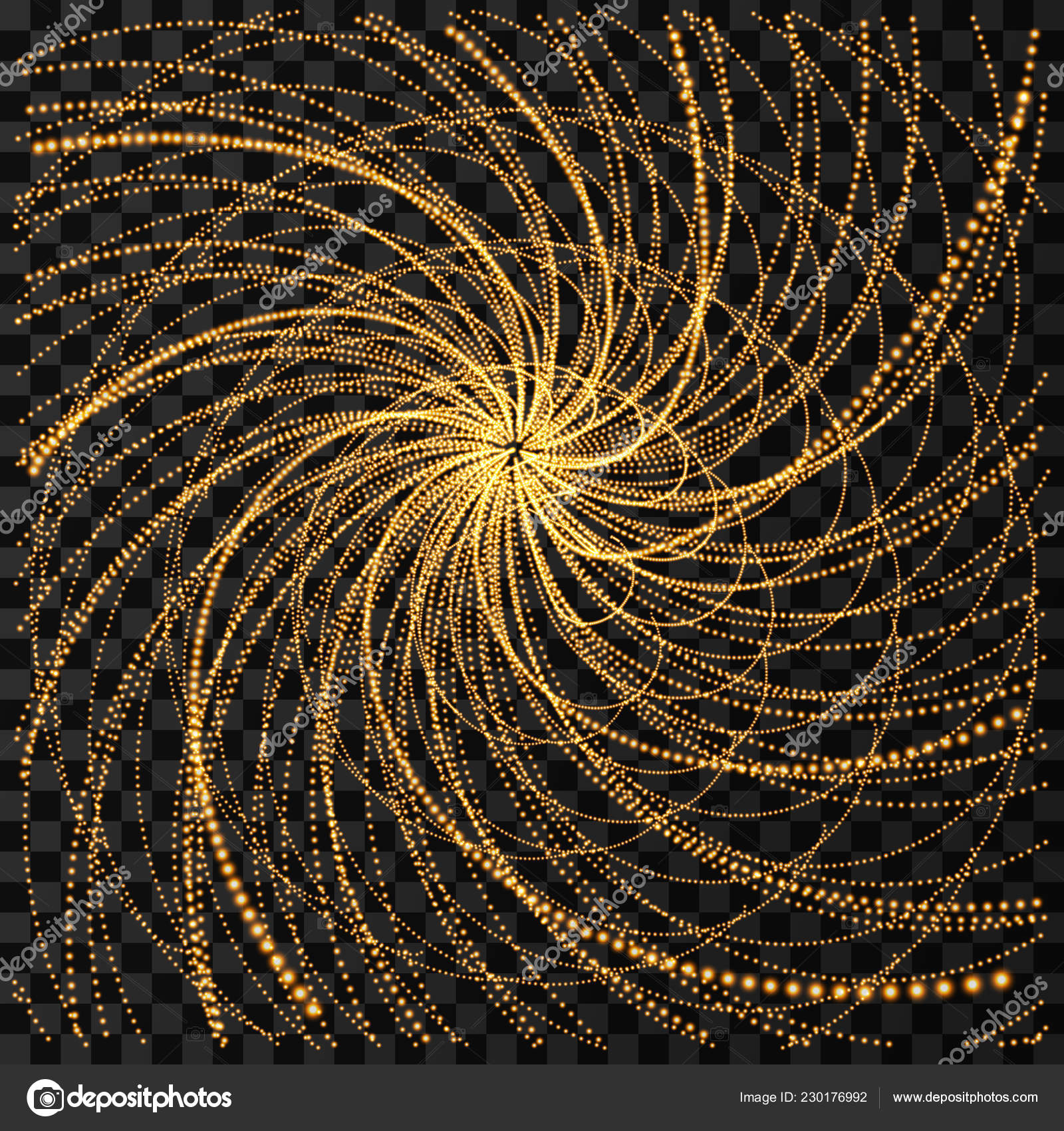 Abstract Science Technology Background Array Dynamic Particles Vector Illustration Stock Vector ...