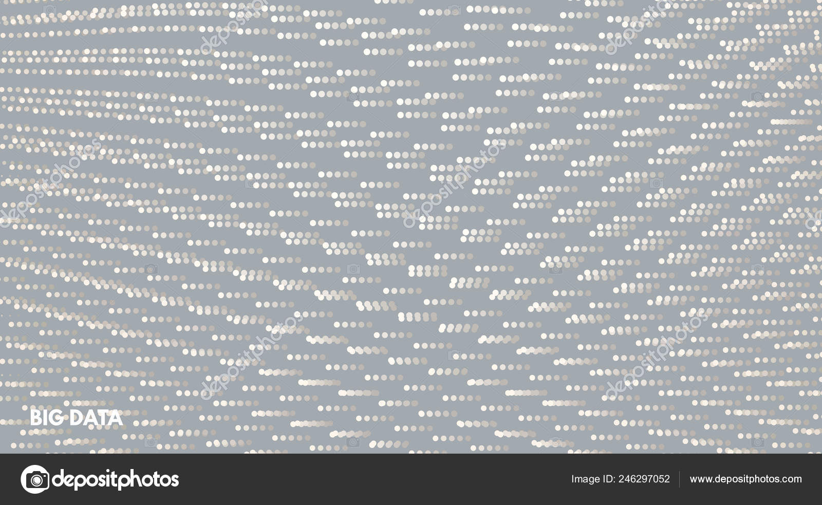 Big Data Background Coding Process Abstract Vector Illustration Stock ...