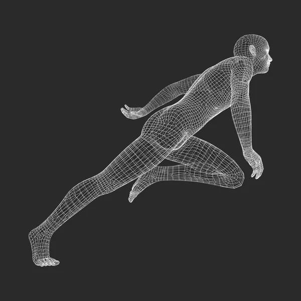 Human body running Vector Art Stock Images | Depositphotos