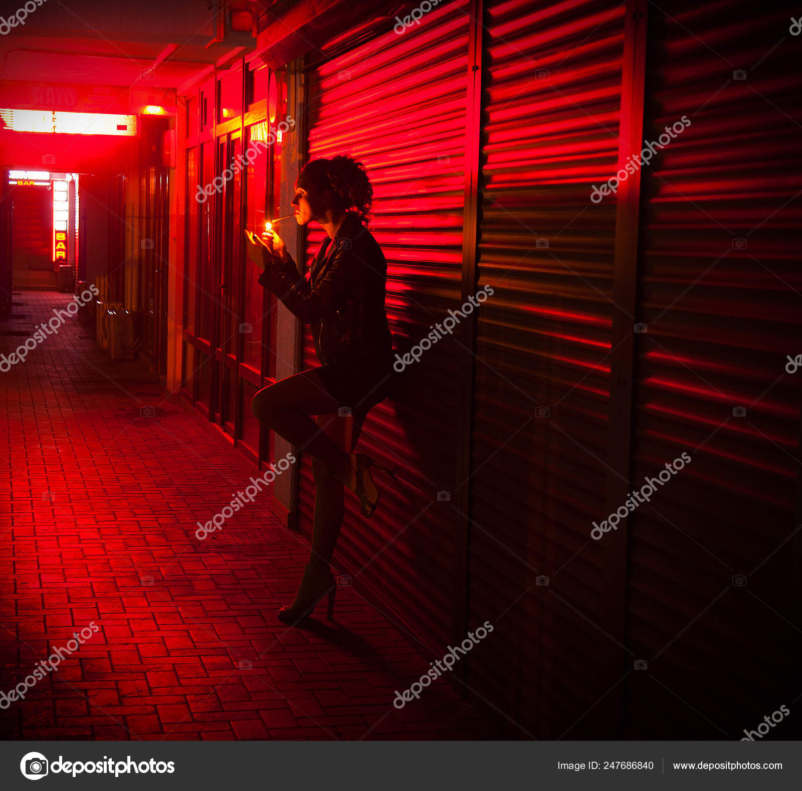 Red-light street — Stock Photo © yanlev #247686840