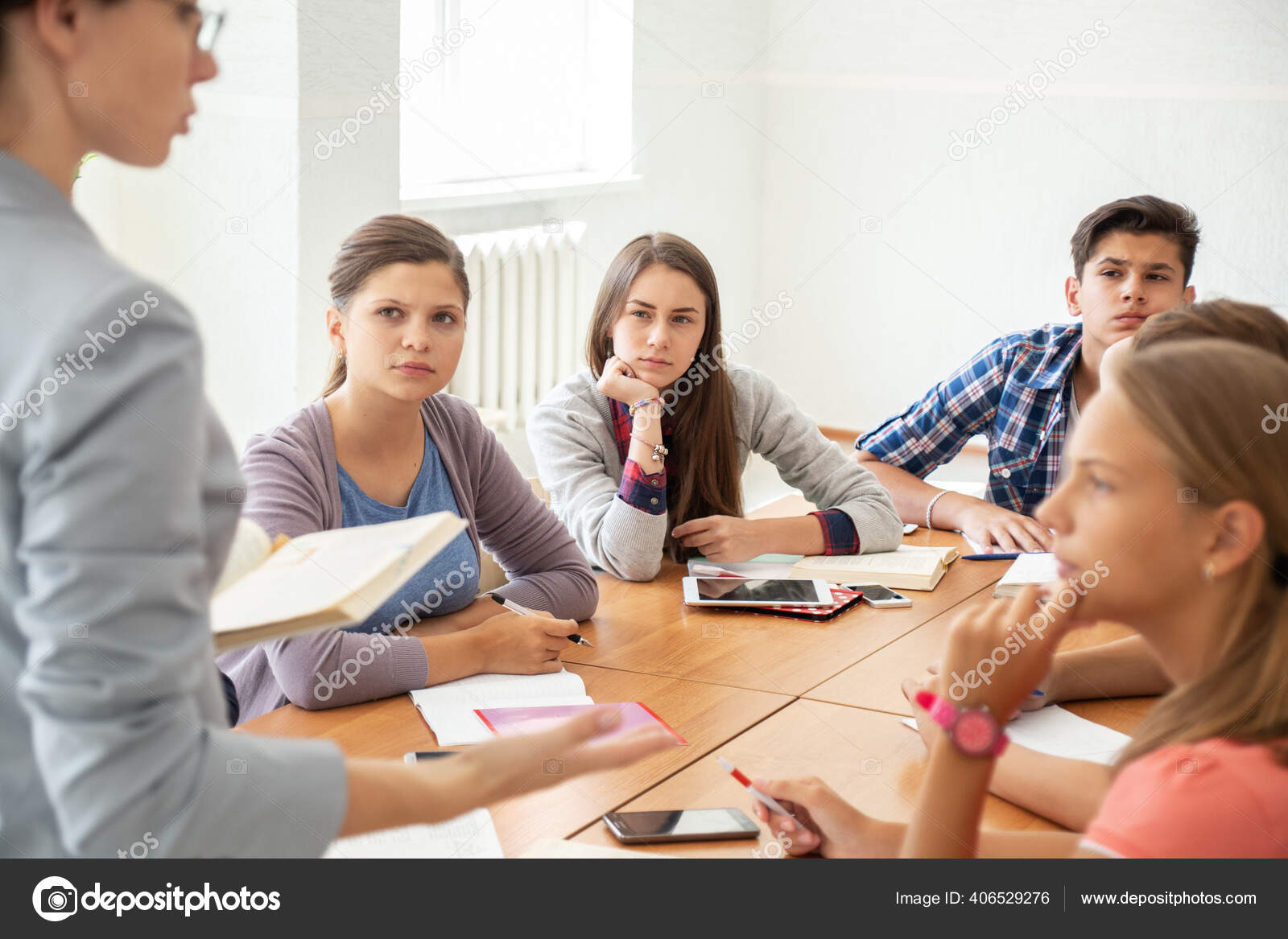 Students Listening To Each Other
