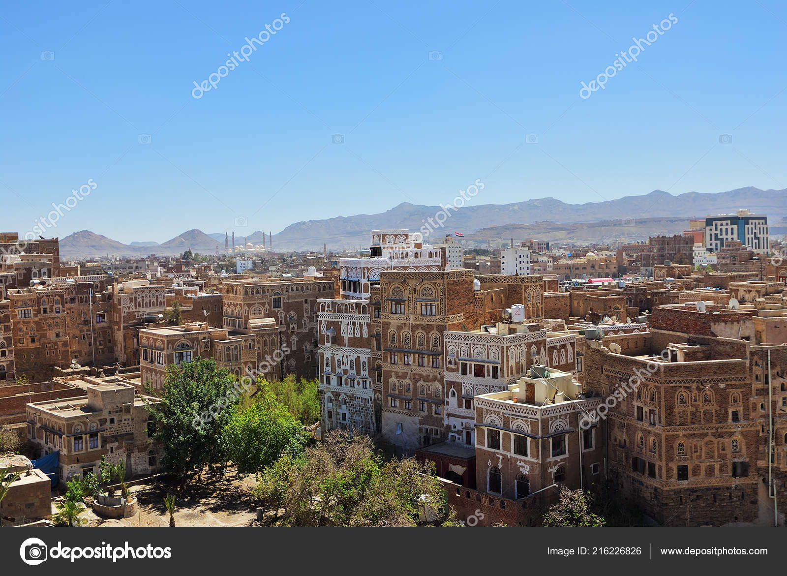 View Old Sanaa Old City Sanaa Declared Unesco World Heritage — Stock ...