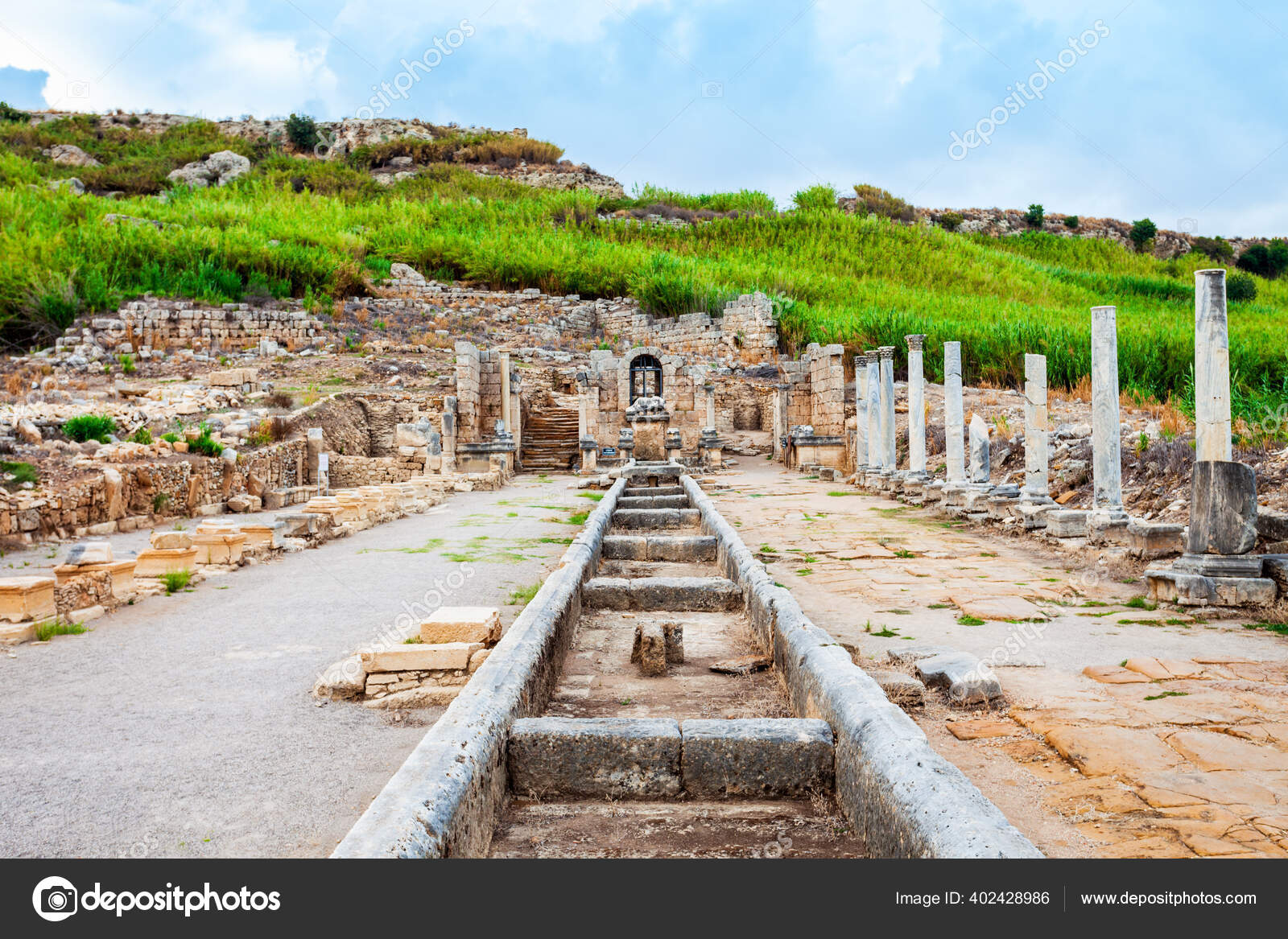 Ancient City In Anatolia Turkey
