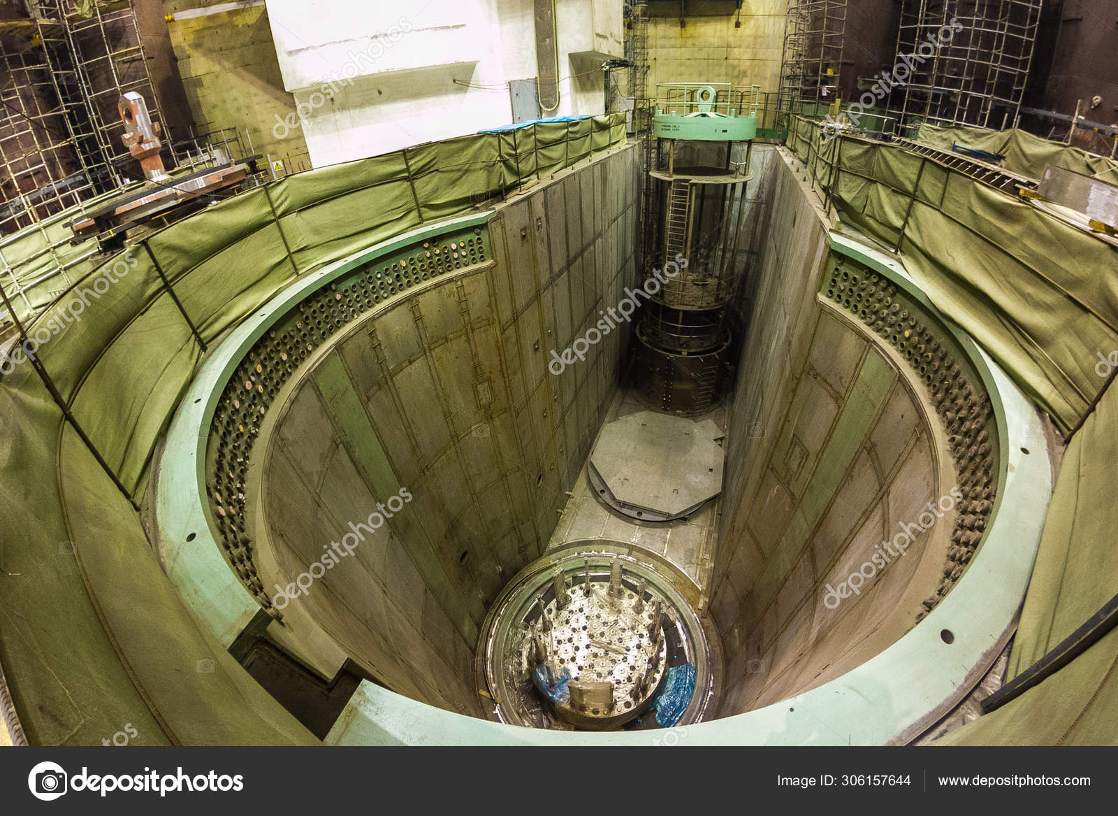 Nuclear Power Plant Reactor Core