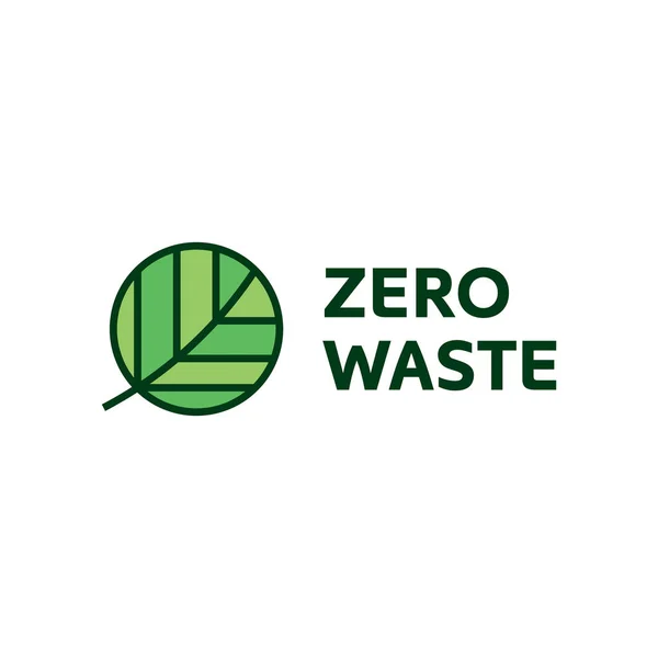 Vector Zero Waste Logo Design Stock Vector Image by ©sokolfly #247682928