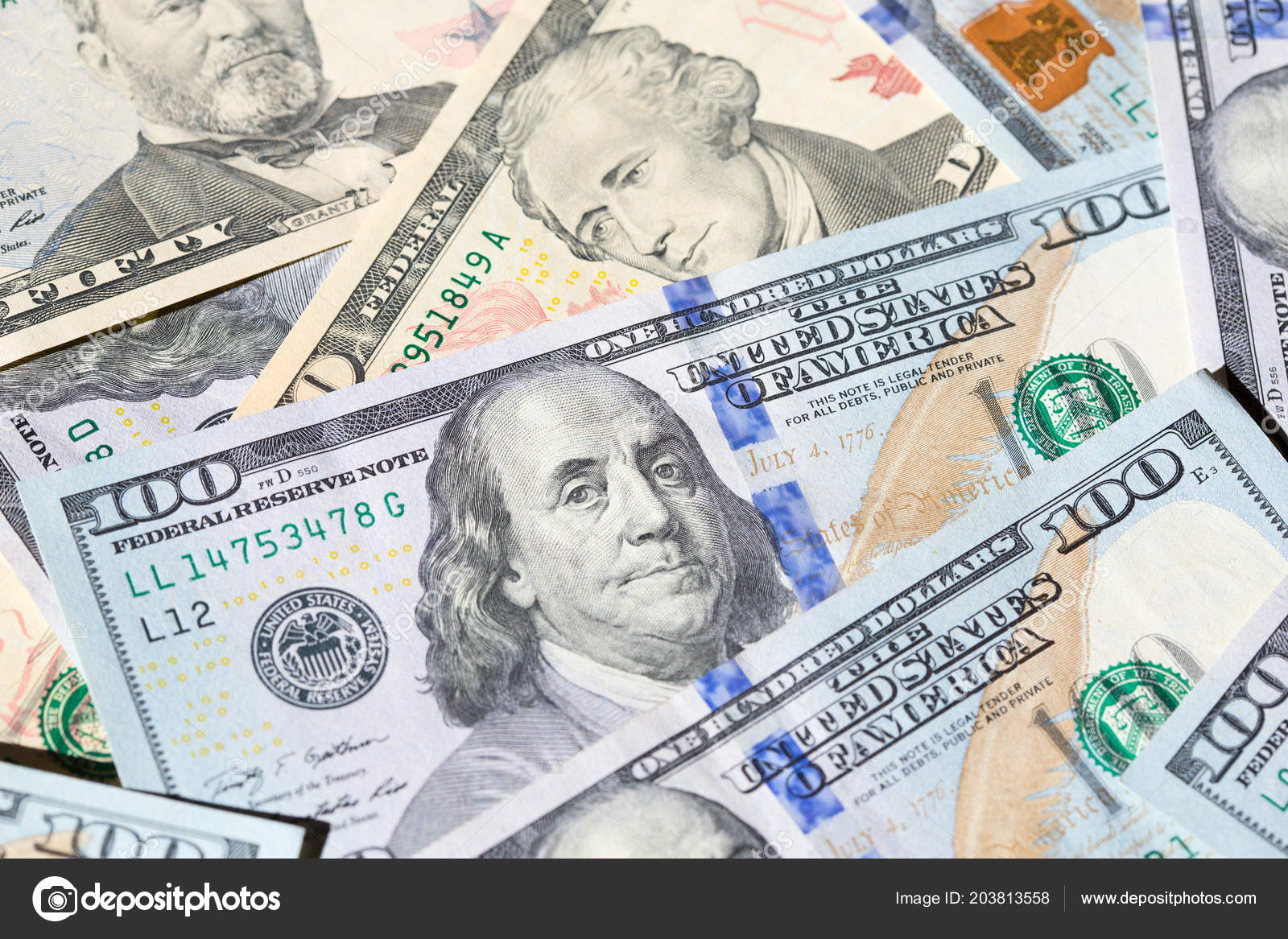 Various Dollar Banknotes Collection Stock Photo by ©swisshippo 203813558