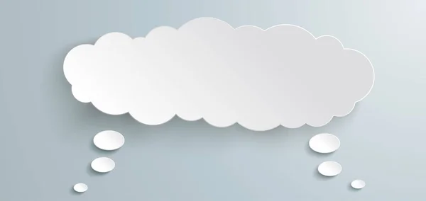 Double Thought Bubble Checked Background Eps Vector File Stock Vector ...