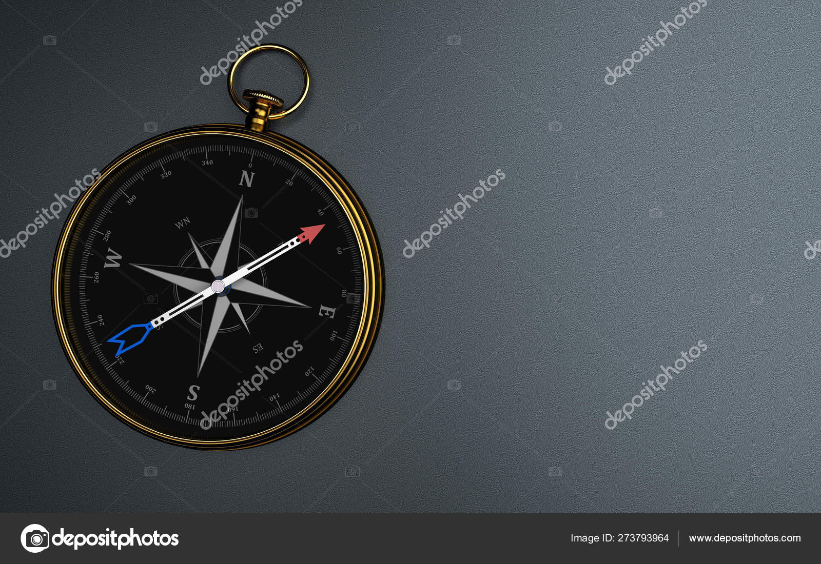 Golden Compass Dark Background Stock Photo by ©limbi007 273793964