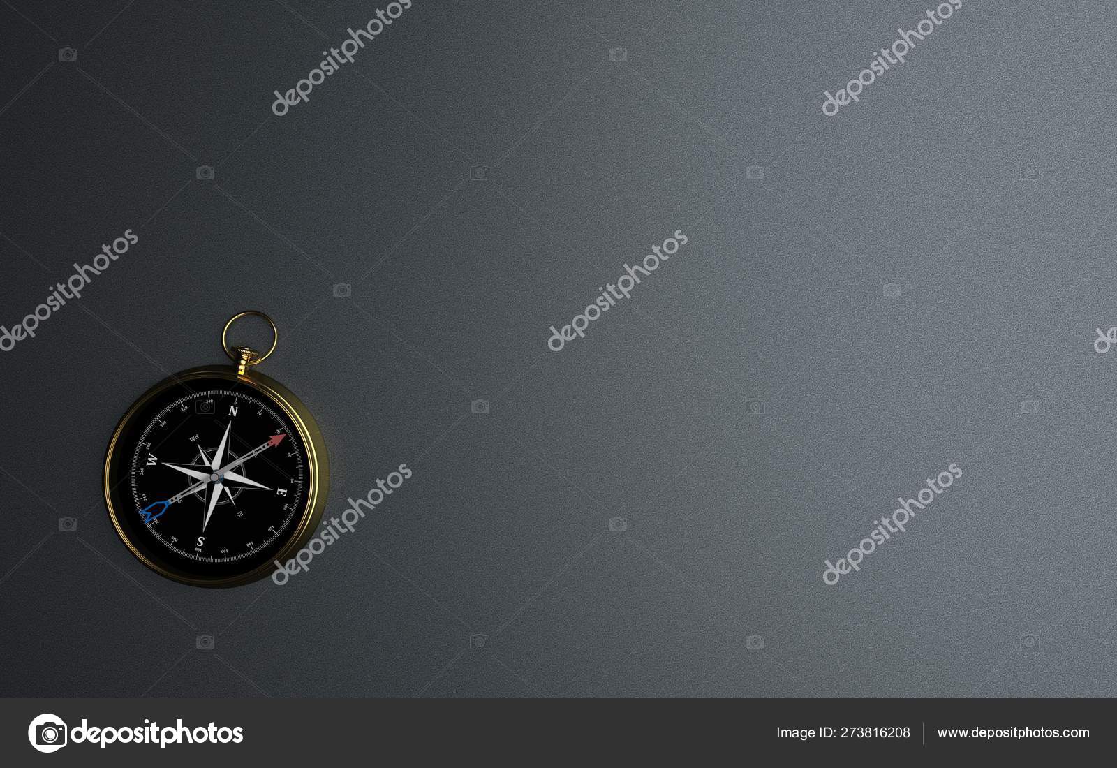 Golden Compass Dark Background Stock Photo by ©limbi007 273816208