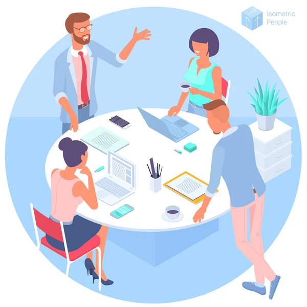 Flat design business process concept Stock Vector Image by ©mustahtar ...