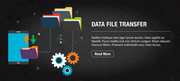 Cloud storage security concept banner for internet. Stock Vector Image ...