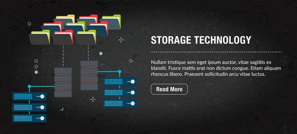 Cloud storage security concept banner for internet. Stock Vector Image ...