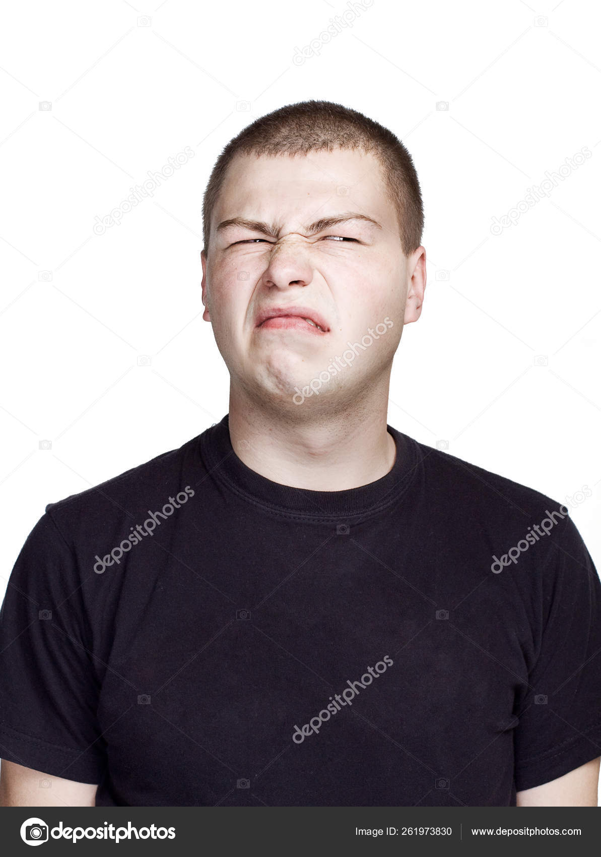 Disgusted Facial Expression