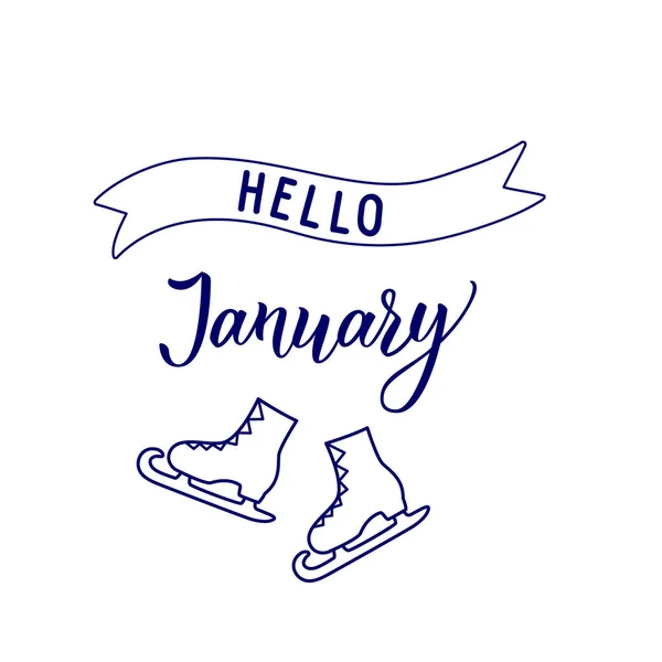Hello january Vector Images, Royalty-free Hello january Vectors ...
