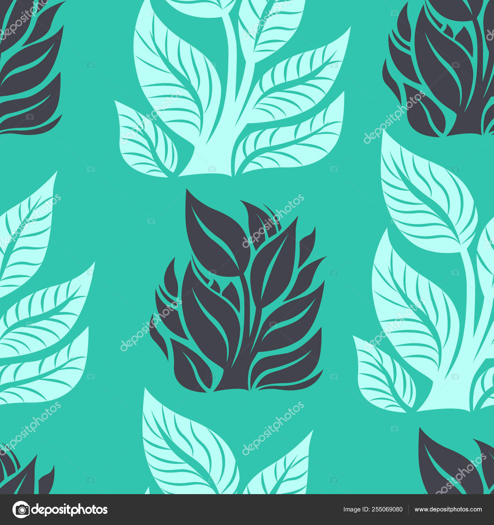 Plant background Stock Vector Image by ©kynata #255069080