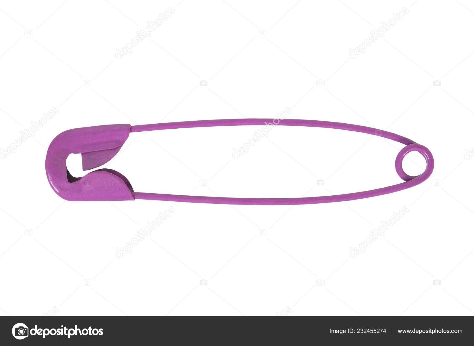 Pink Safety Pin Clipart