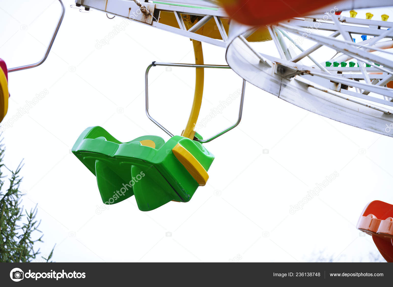 Empty Carousel Amuzement Park Stock Photo by ©DepositNovic 236138748
