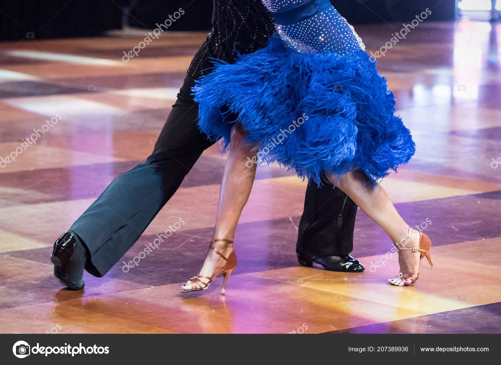 Ballroom Dancer Legs