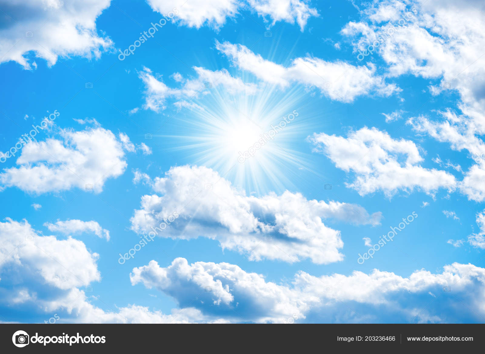 Background: blue sky nature | Sun Sun Rays Clouds Blue Sky Nature ...