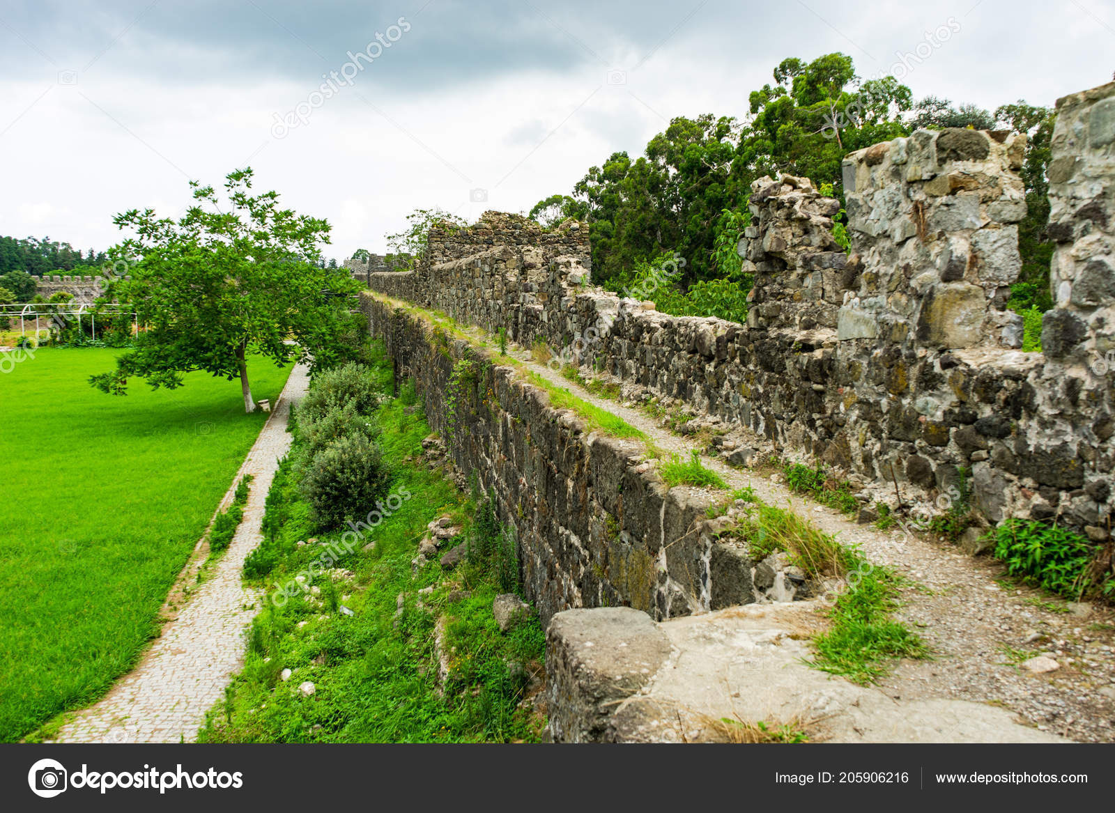 Gonio Georgia July 2018 Ancient Roman Fortress Gonio Asparos Black ...