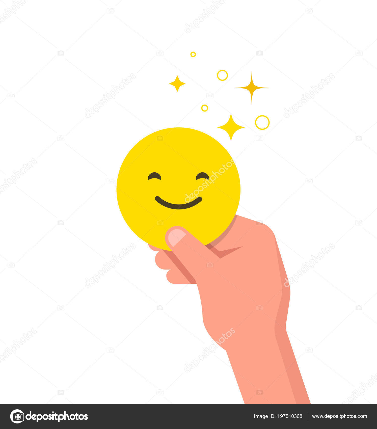 Happy customer, satisfaction clients, concept design Stock Vector by ...