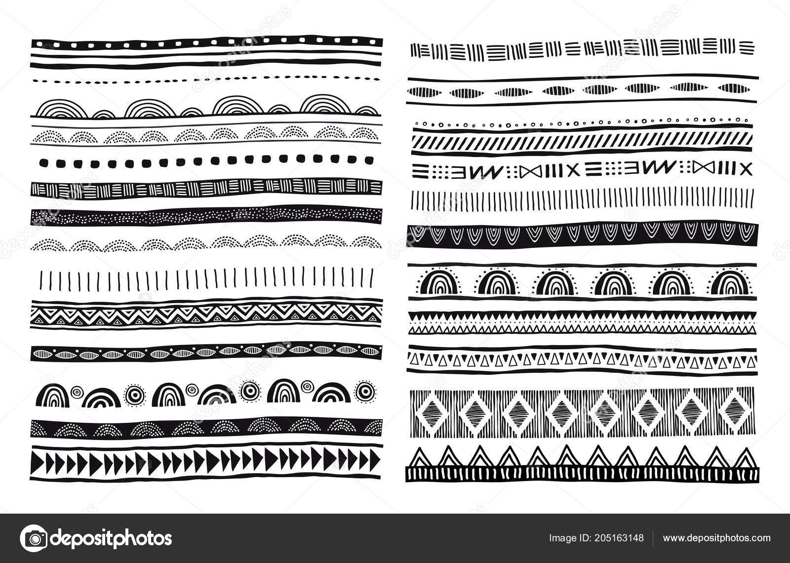 African Borders And Frames